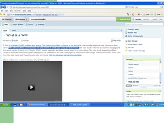 Using wikis in the classroom | PPT