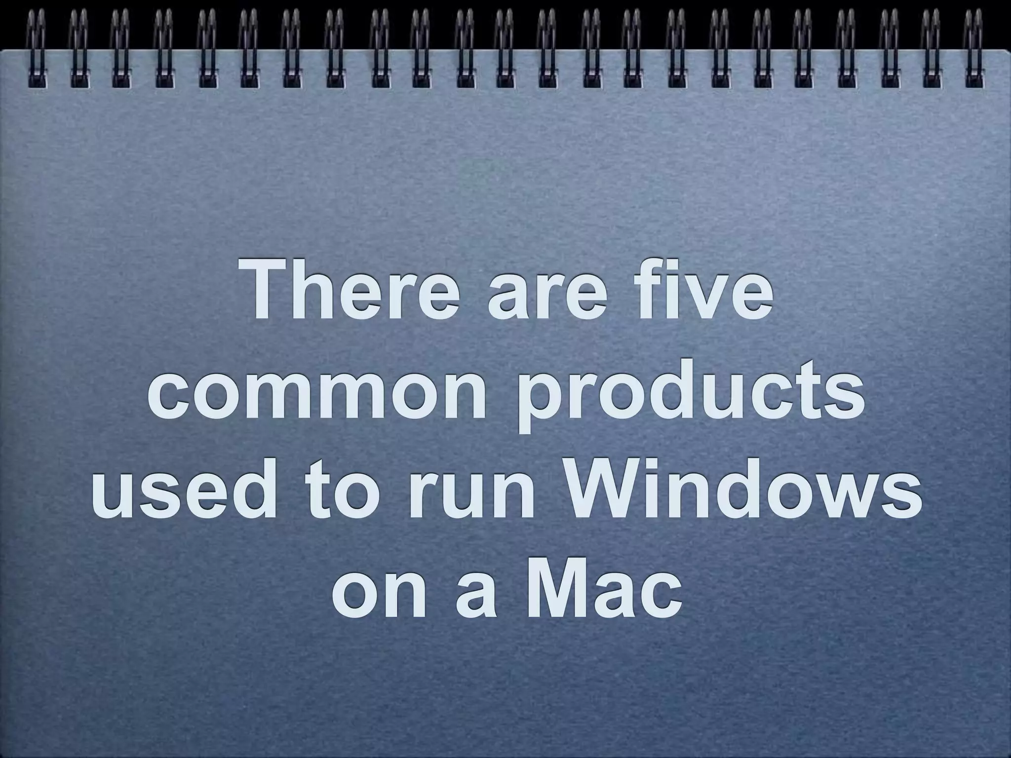 Using Windows Genealogy Programs on a Macintosh | PPT
