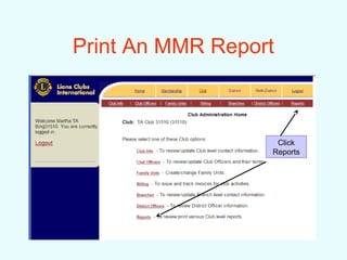 Using wmmr (report & view) | PPT