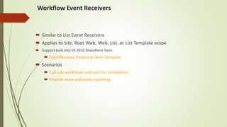 Using workflows in share point 2010 | PPT