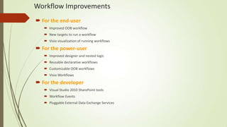 Using workflows in share point 2010 | PPT