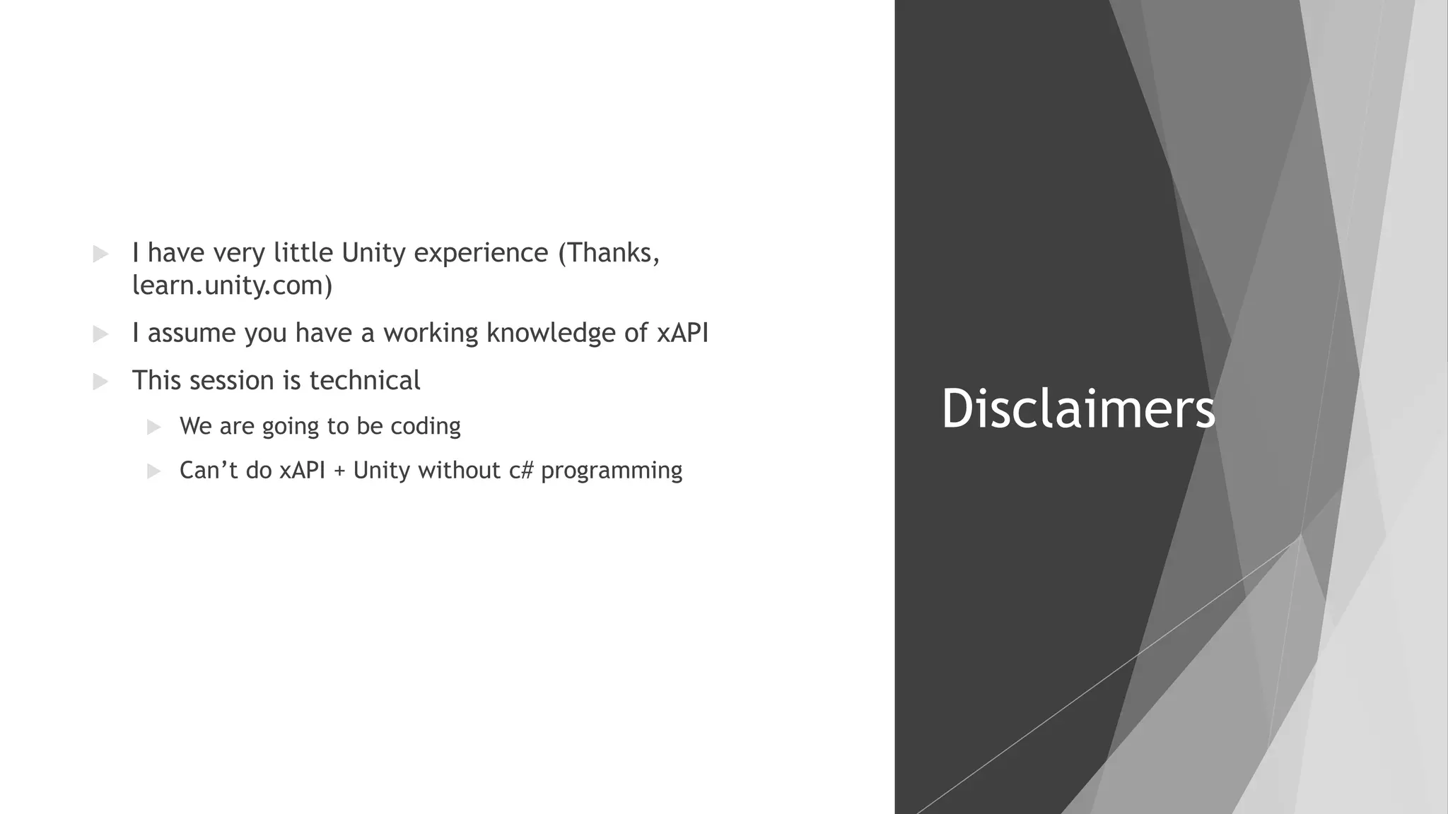 Using xAPI in Unity Games.pptx