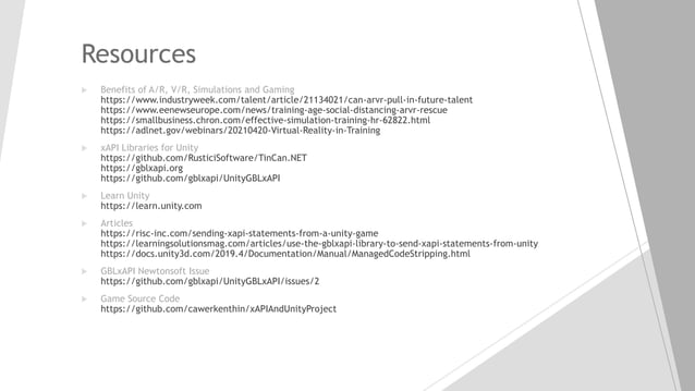 Using xAPI in Unity Games.pptx