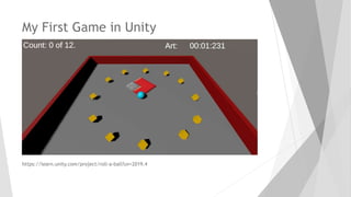 Using xAPI in Unity Games.pptx