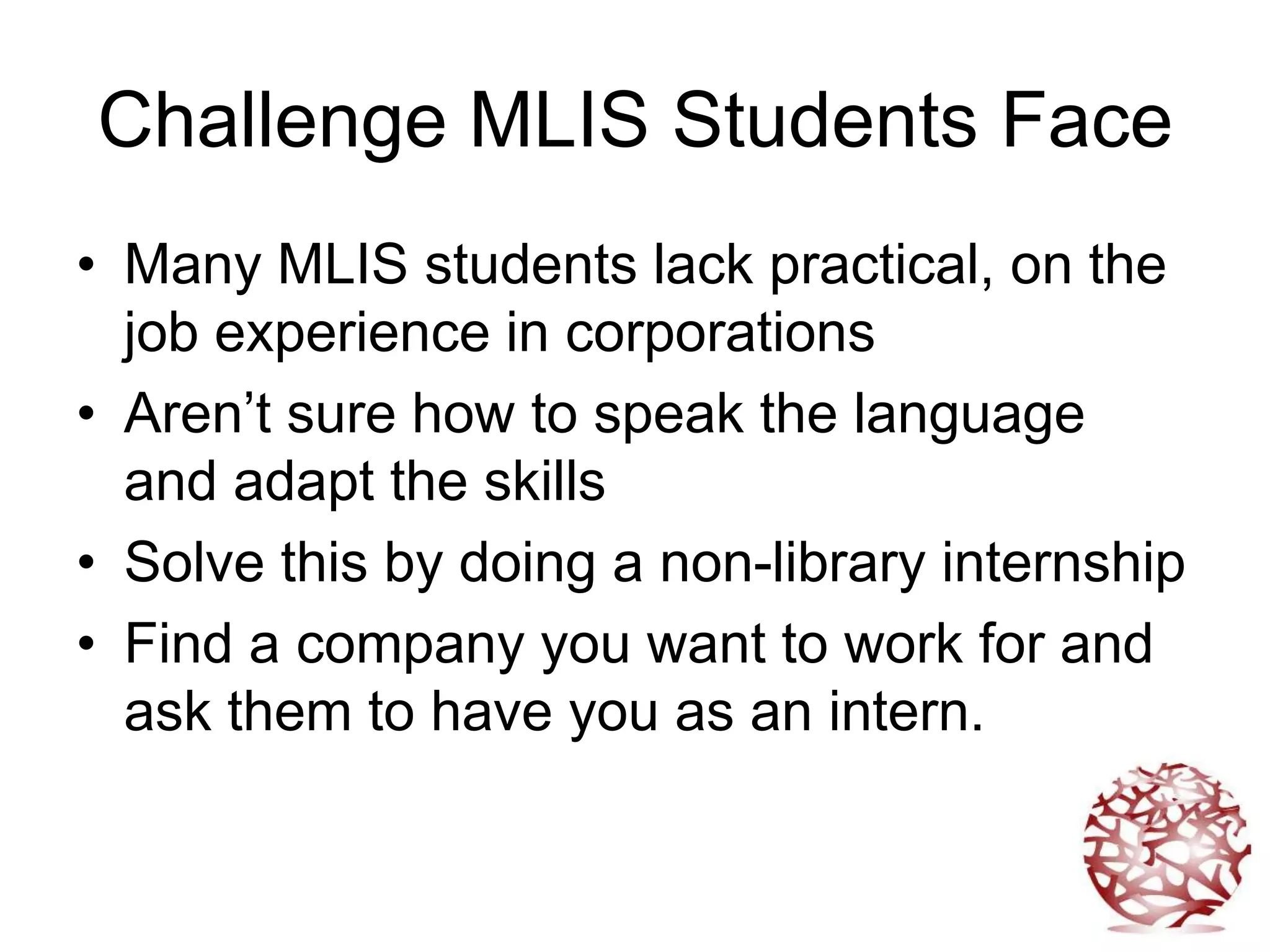 Using your mlis skills in information architecture | PPTX