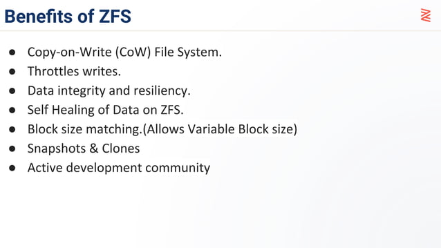 Using ZFS file system with MySQL | PPT