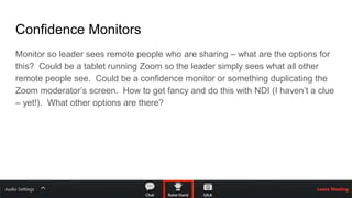 Using zoom at your church | PPT
