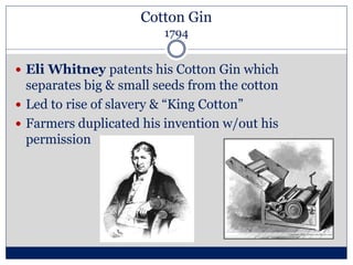 Early US Inventions | PPTX