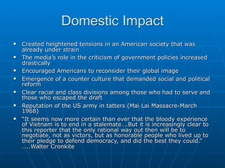 Us involvement in the vietnam war 1 | KEY