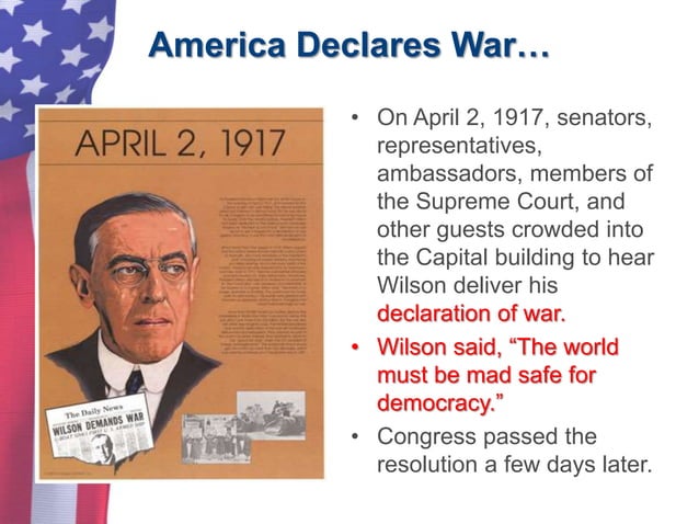 Us involvement in ww1 | PPTX
