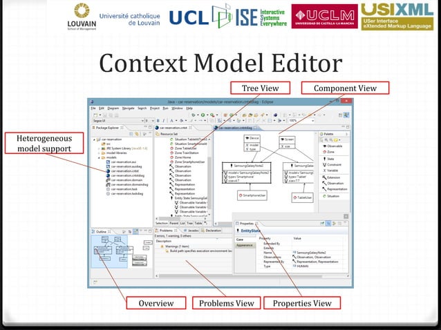 UsiXML Eclipse-based Model Editors | PPT | Free Download