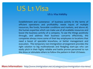 Us l1 visa | PPTX