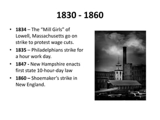 US Labor Movement | PPTX