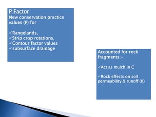 USLE nd RUSLE Presentation.pptx