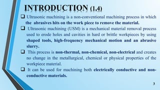 Ultrasonic Machining (USM) | PPT
