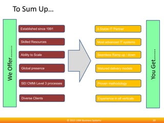 USM ESDM Corporate Overview | PDF | Cloud Computing | Internet