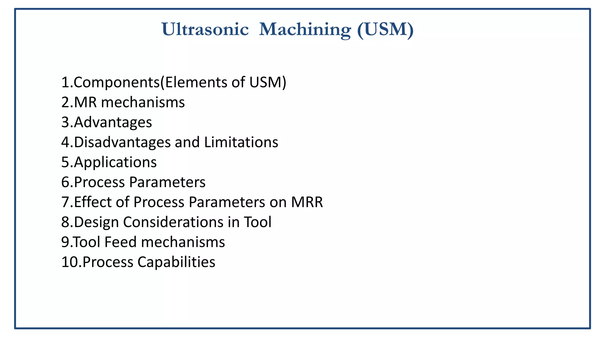Usm g.venkatesh | PPTX