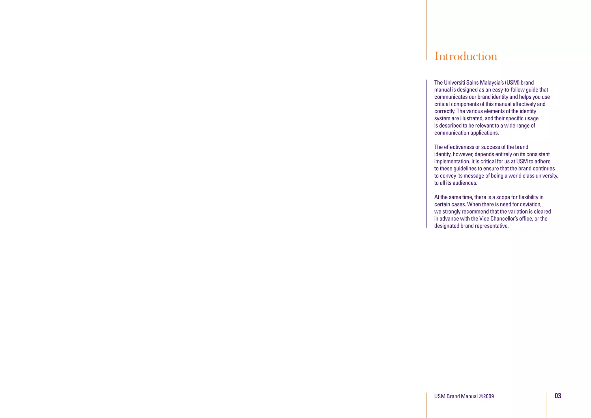 Usm25 Brand Manual | PDF