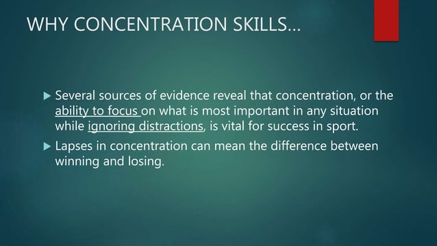 strategies to improve concentration | PPTX
