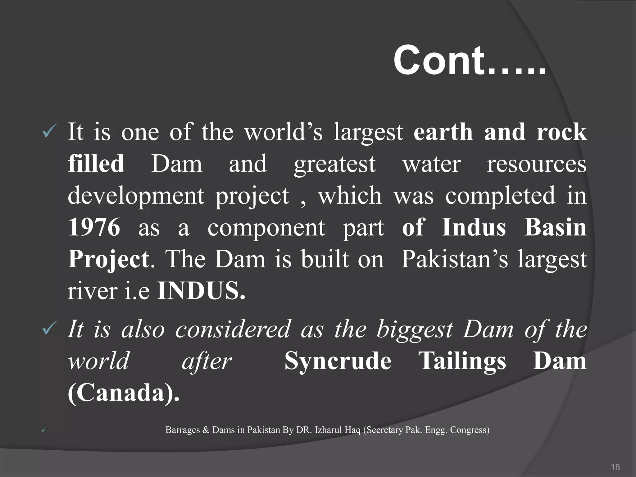 pakistan indus basin irrigation system | PPTX