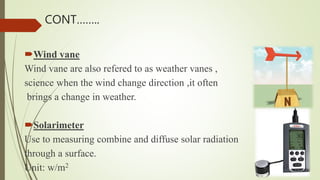 meteorological instruments | PPTX