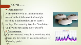 meteorological instruments | PPTX