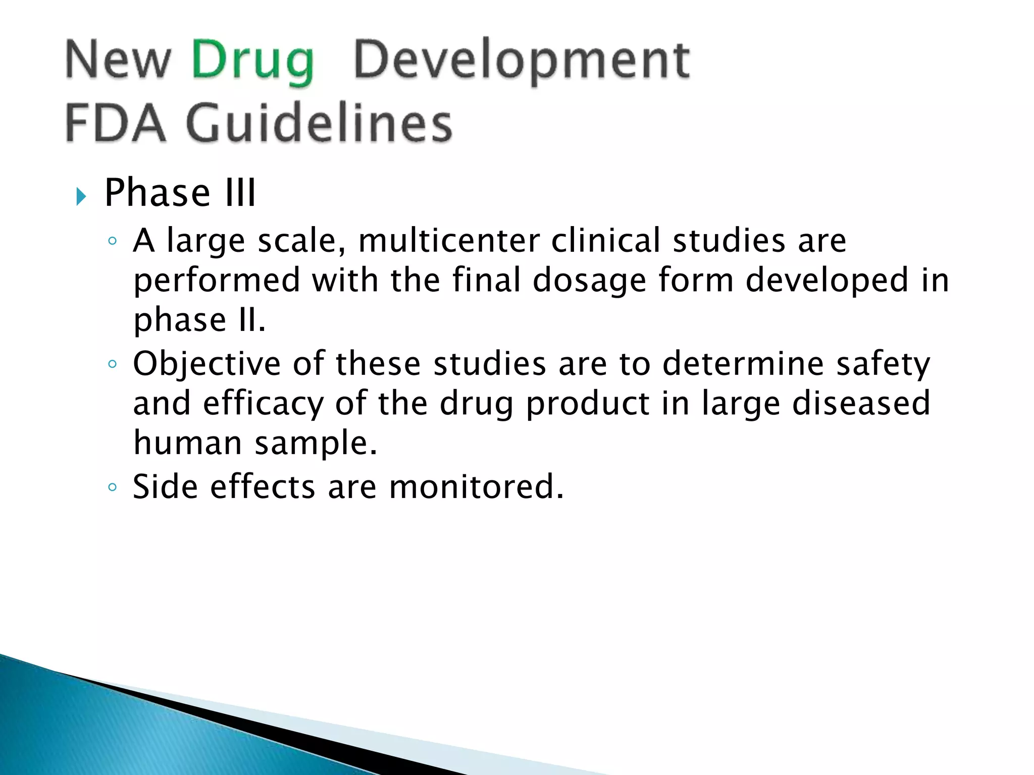 FDA Guidelines for Drug Development & Approval | PPTX