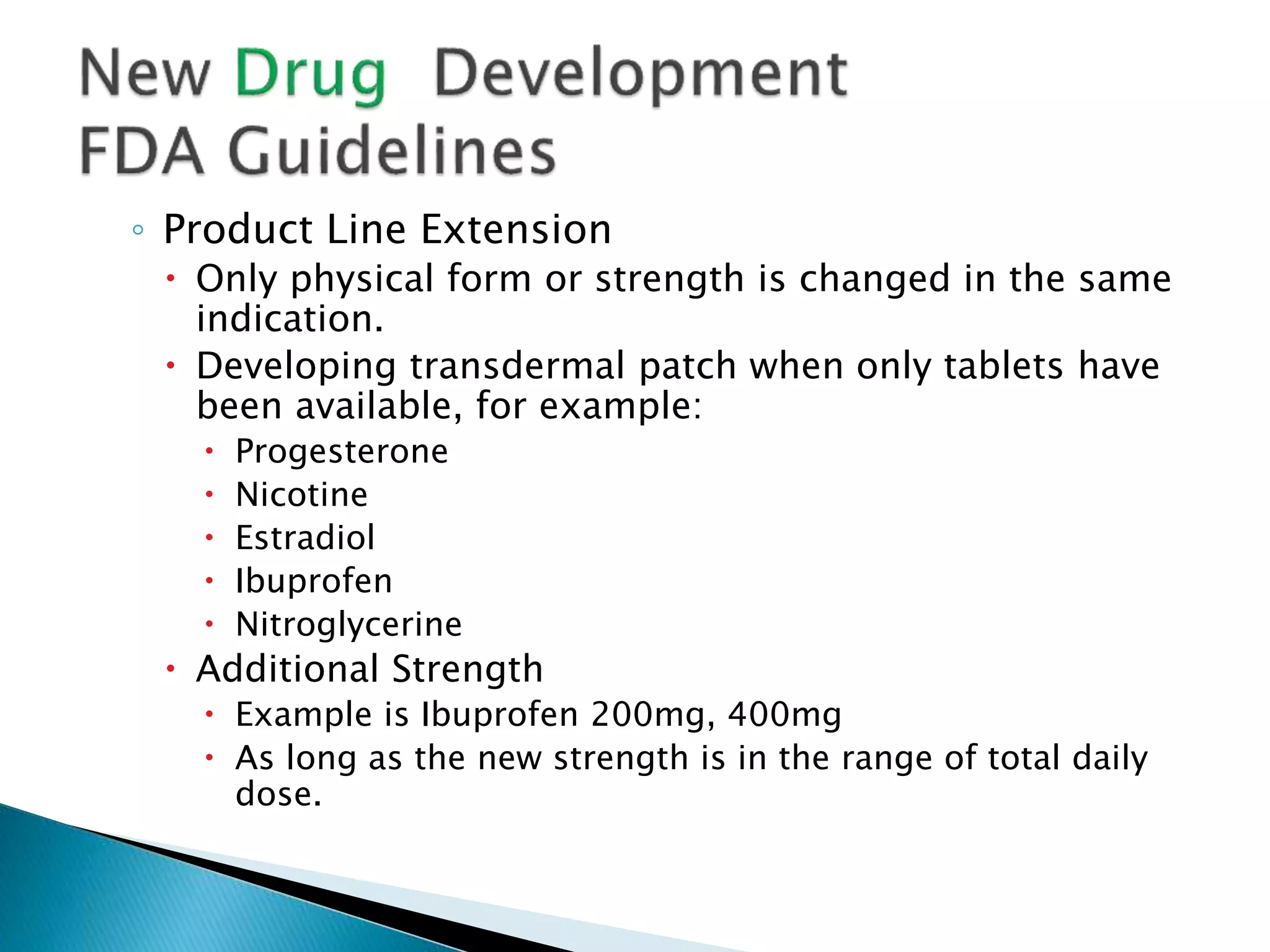 FDA Guidelines for Drug Development & Approval | PPTX