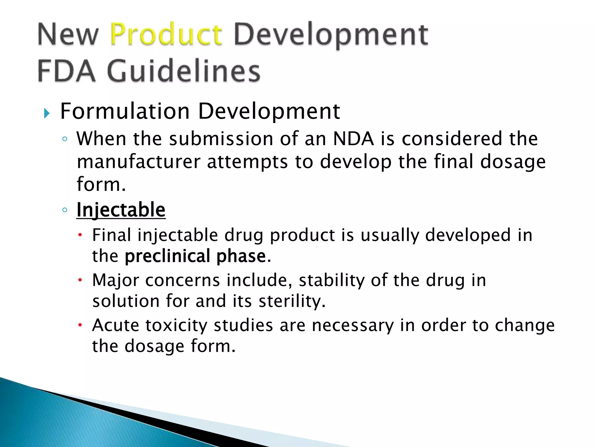 FDA Guidelines for Drug Development & Approval | PPTX