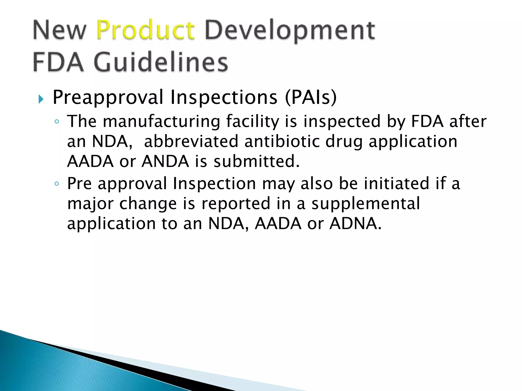FDA Guidelines for Drug Development & Approval | PPTX