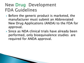 FDA Guidelines for Drug Development & Approval | PPTX