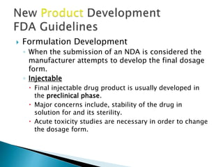 FDA Guidelines for Drug Development & Approval | PPTX