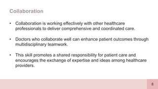 Soft skills for doctors made by dr usman arshad | PPT