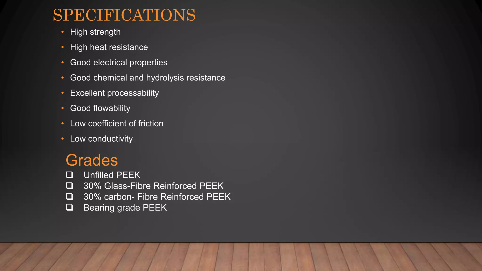 PolyEther Ether Ketones | PPTX