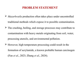 Assessment of heavy metals in Mazarkwaila | PPTX