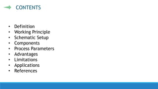 Ultrasonic Machining (USM) - Batch 4 | PPTX