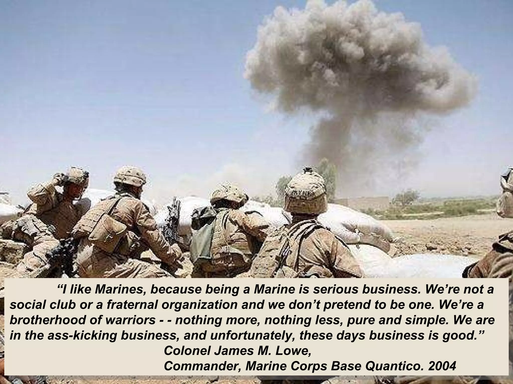 USMC - A Marine With A Rifle | PPT