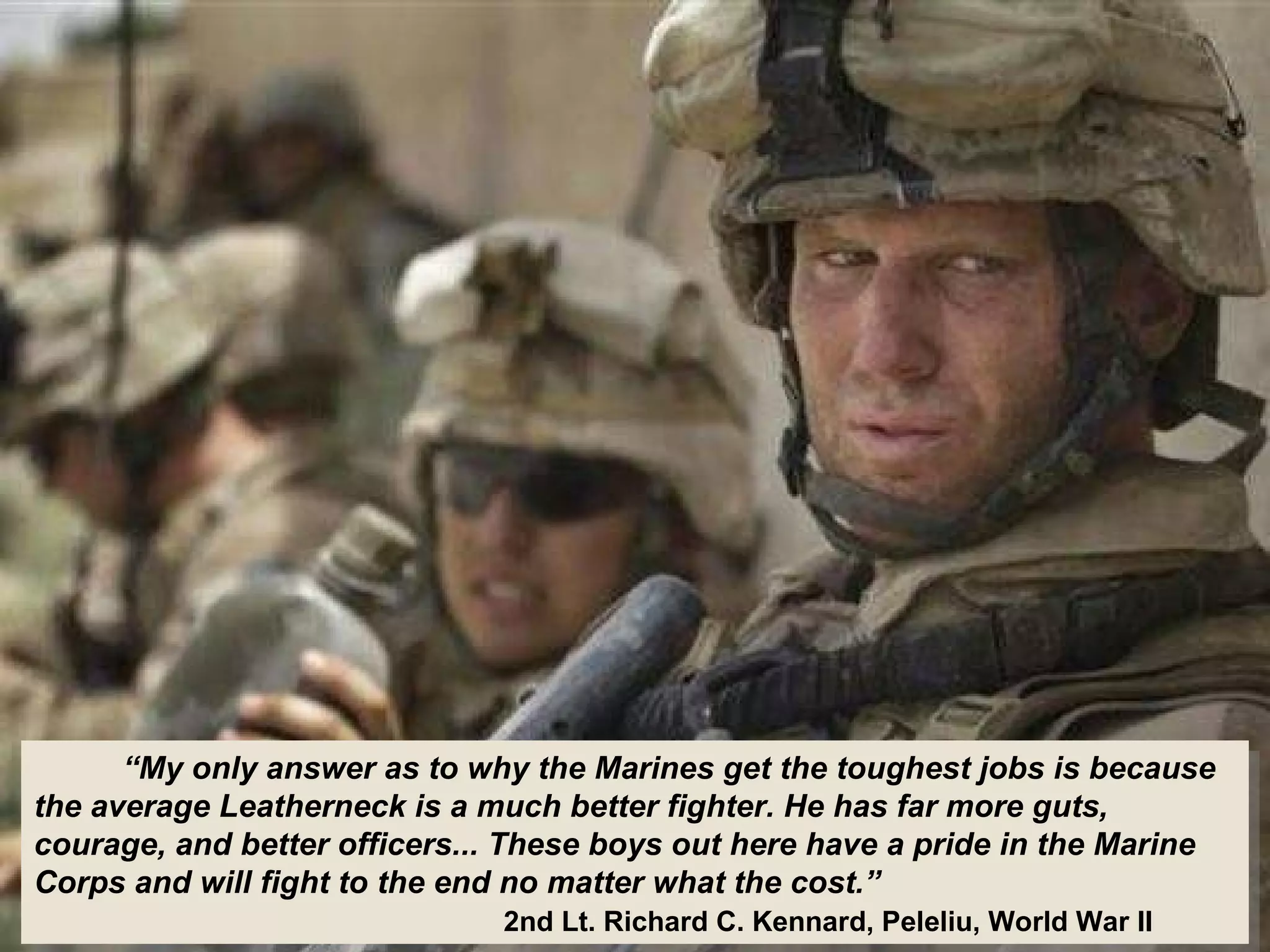 USMC - A Marine With A Rifle | PPT