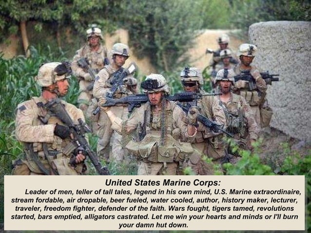 USMC - A Marine With A Rifle | PPT