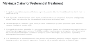 USMCA - Mainfrieght slide deck | PPTX