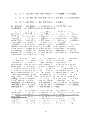 Usmc combat load report 2003 | DOC