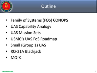 USMC UAS Family of Systems (April 2015) | PDF | Technology & Computing