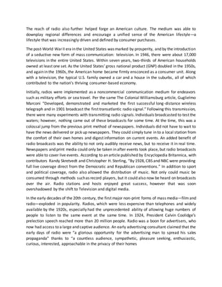 Us media history (American Media History) | DOCX