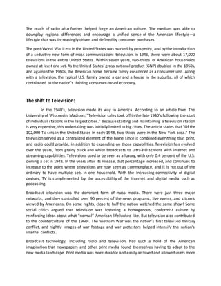 Us media history (American Media History) | DOCX