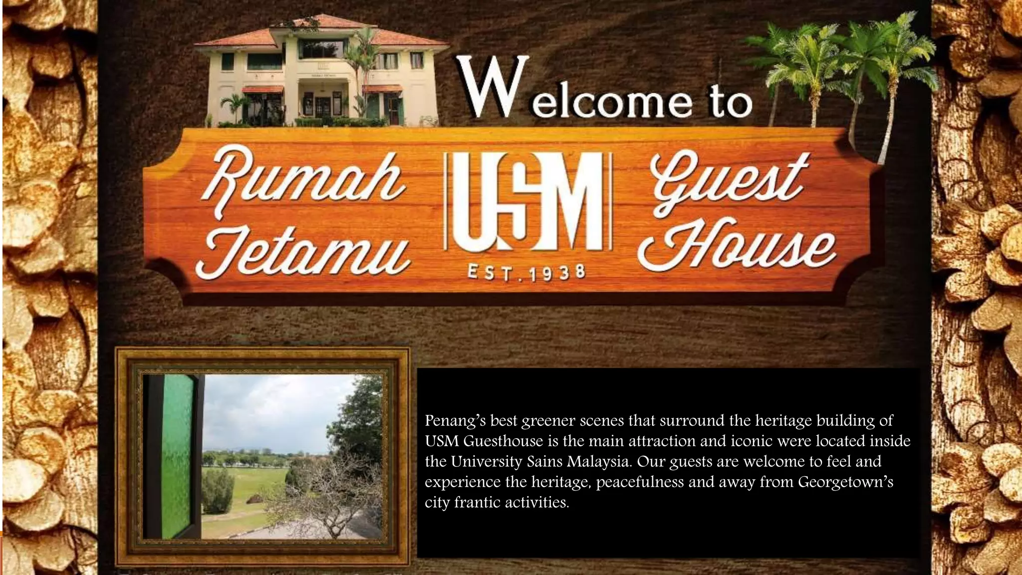 Usm Guesthouse Guest Brochure 2017 | PPTX
