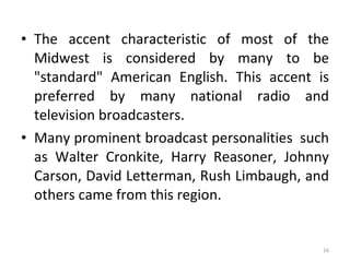Us midwest & farwest: social and linguistic issues | PPT
