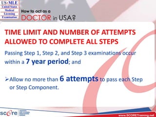 USMLE -United States Medical License Examinations Orientation | PPSX