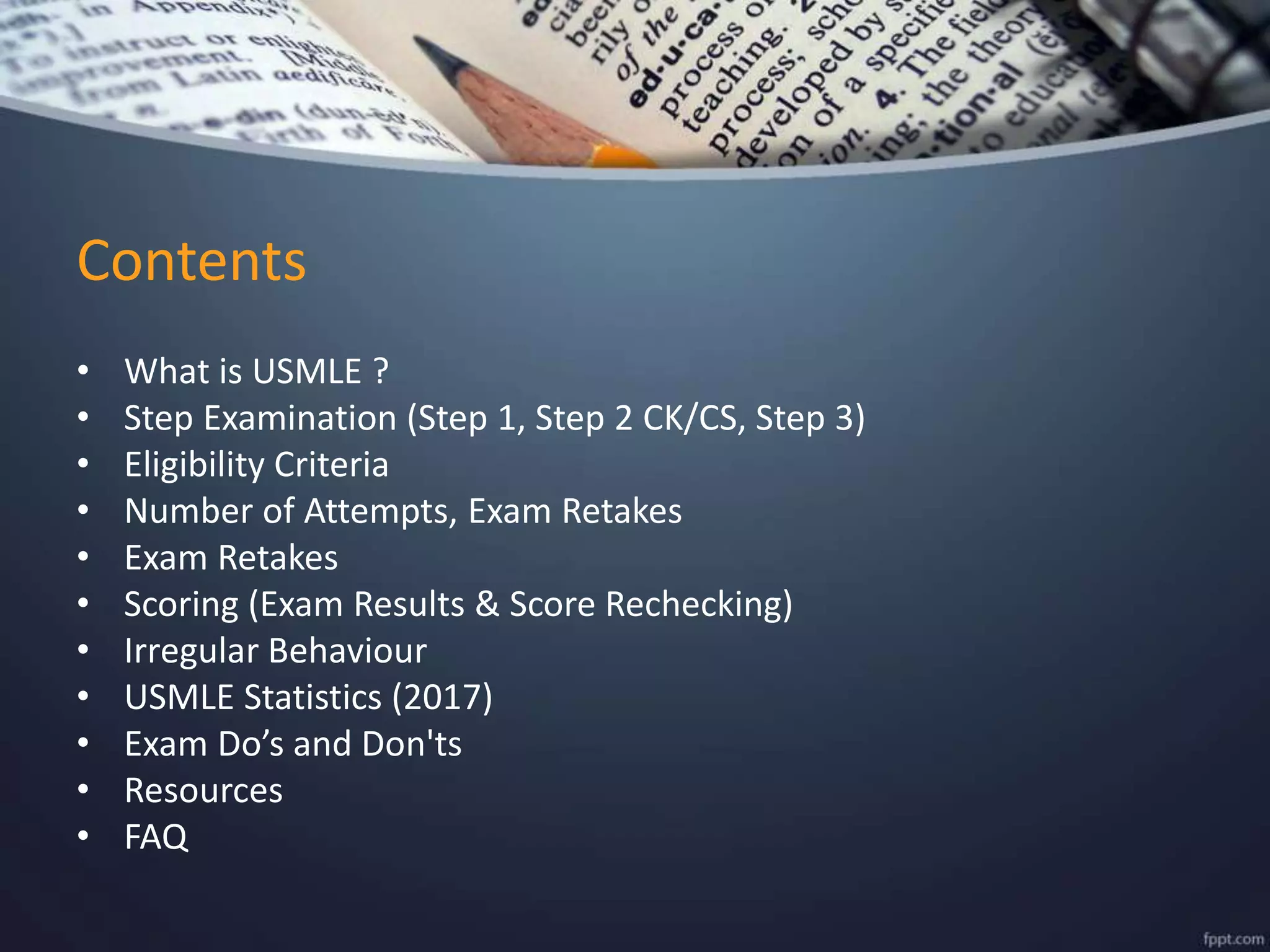 USMLE | PPTX