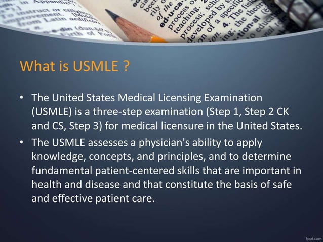 USMLE | PPTX