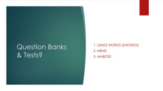 USMLE Step 1 Experience, Resources, Advice and Guidance | PDF